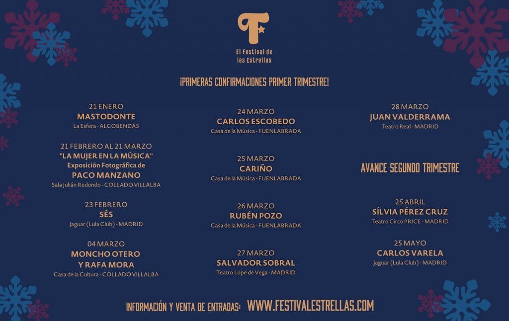 NACE EL FESTIVAL DE LAS ESTRELLAS - revistaindie.com