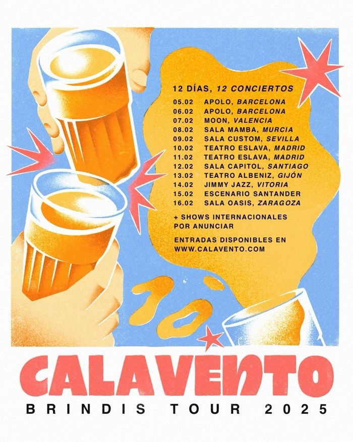 CALA VENTO PRESENTA EL BRINDIS TOUR 2025 - revistaindie.com