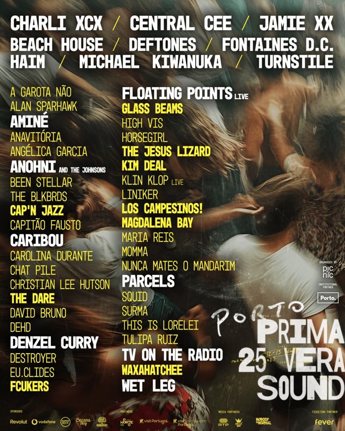 PRIMAVERA SOUND PORTO PRESENTA EL CARTEL PARA SU EDICIÓN DE 2025 ...