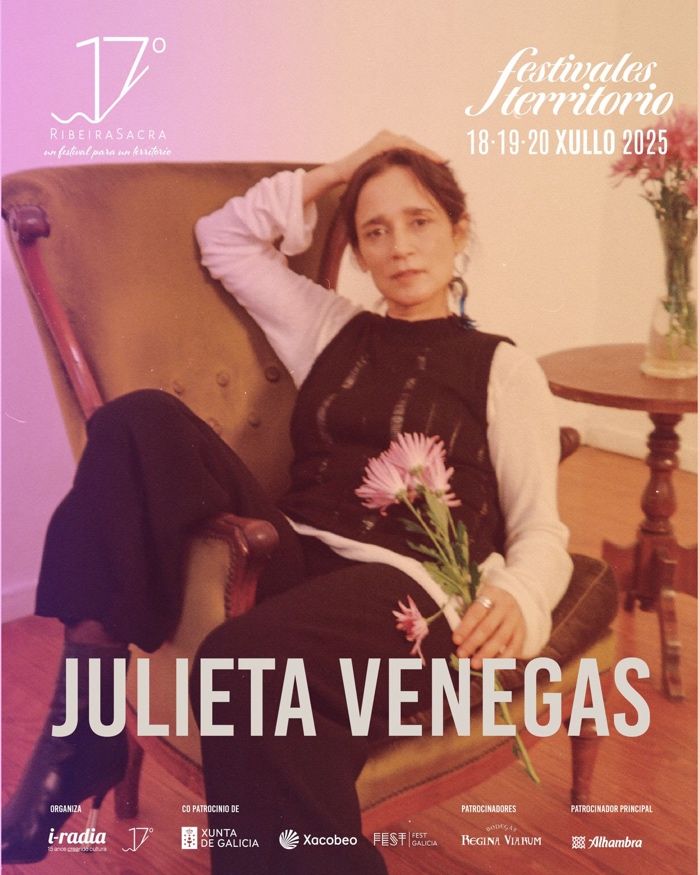 JULIETA VENEGAS ES LA PRIMERA CONFIRMACIÓN DEL 17º RIBEIRA SACRA ...